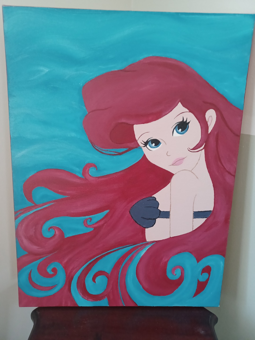 Ariel Little Mermaid Painting - Etsy
