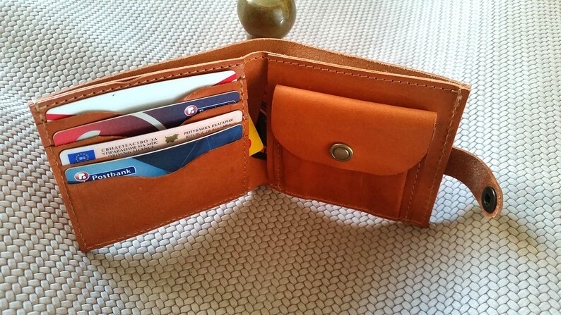 Leather Wallet Handmade Leather Wallets Custom Leather Wallet - Etsy