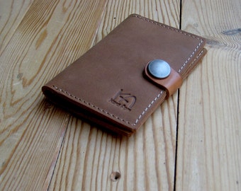 Leather Card Wallet Leather Credit Card Case Leather Business | Etsy