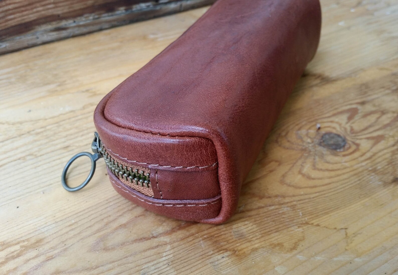 Leather case leather tools case Distressed Leather leather | Etsy