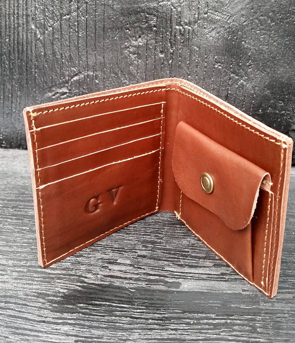 Leather Wallet Handmade Leather Wallet Custom Leather Wallet - Etsy