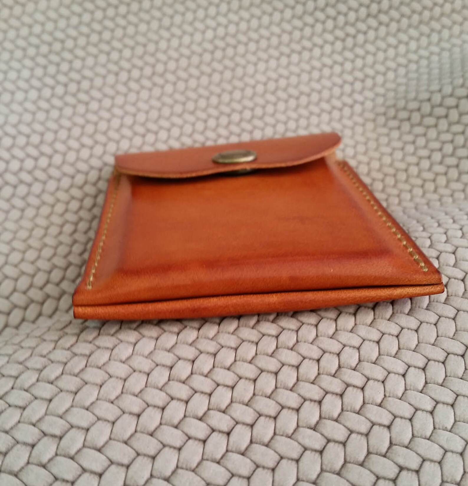 Leather Card Wallet Leather Credit Card Case Leather Business | Etsy