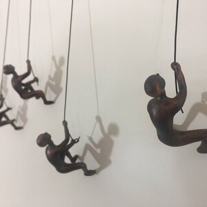 10 Piece Climbing Sculpture Wall Art Gift for Home Decor - Etsy