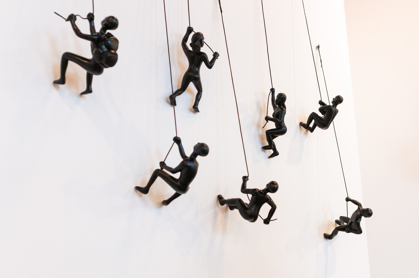 7 Piece Climbing Sculpture Wall Art Gift for Home Decor - Etsy