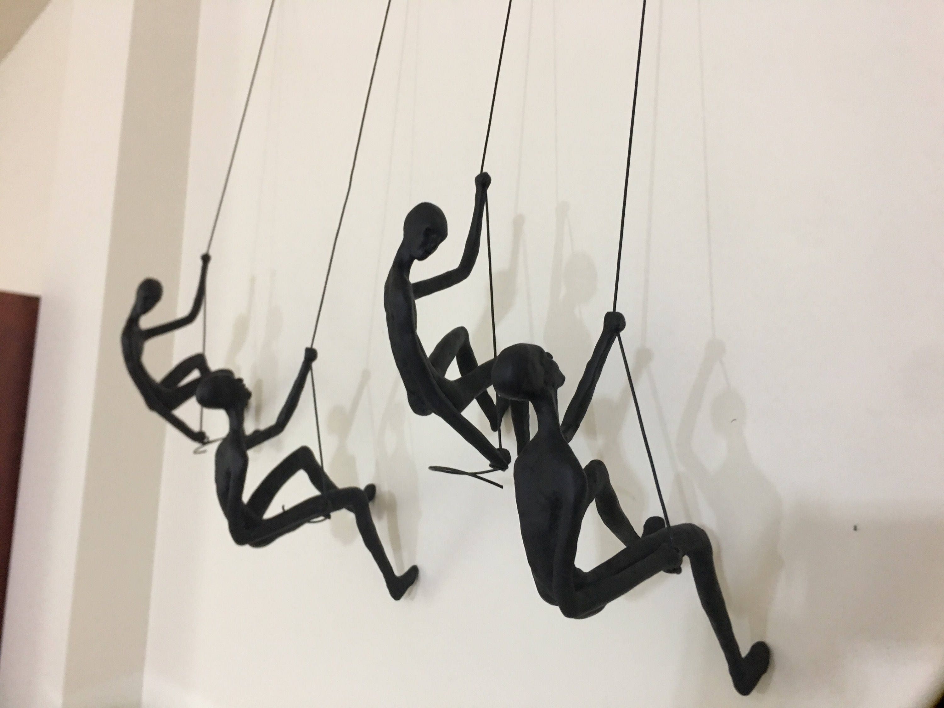 4 Piece Climbing Sculpture Wall Art Gift for Home Decor - Etsy