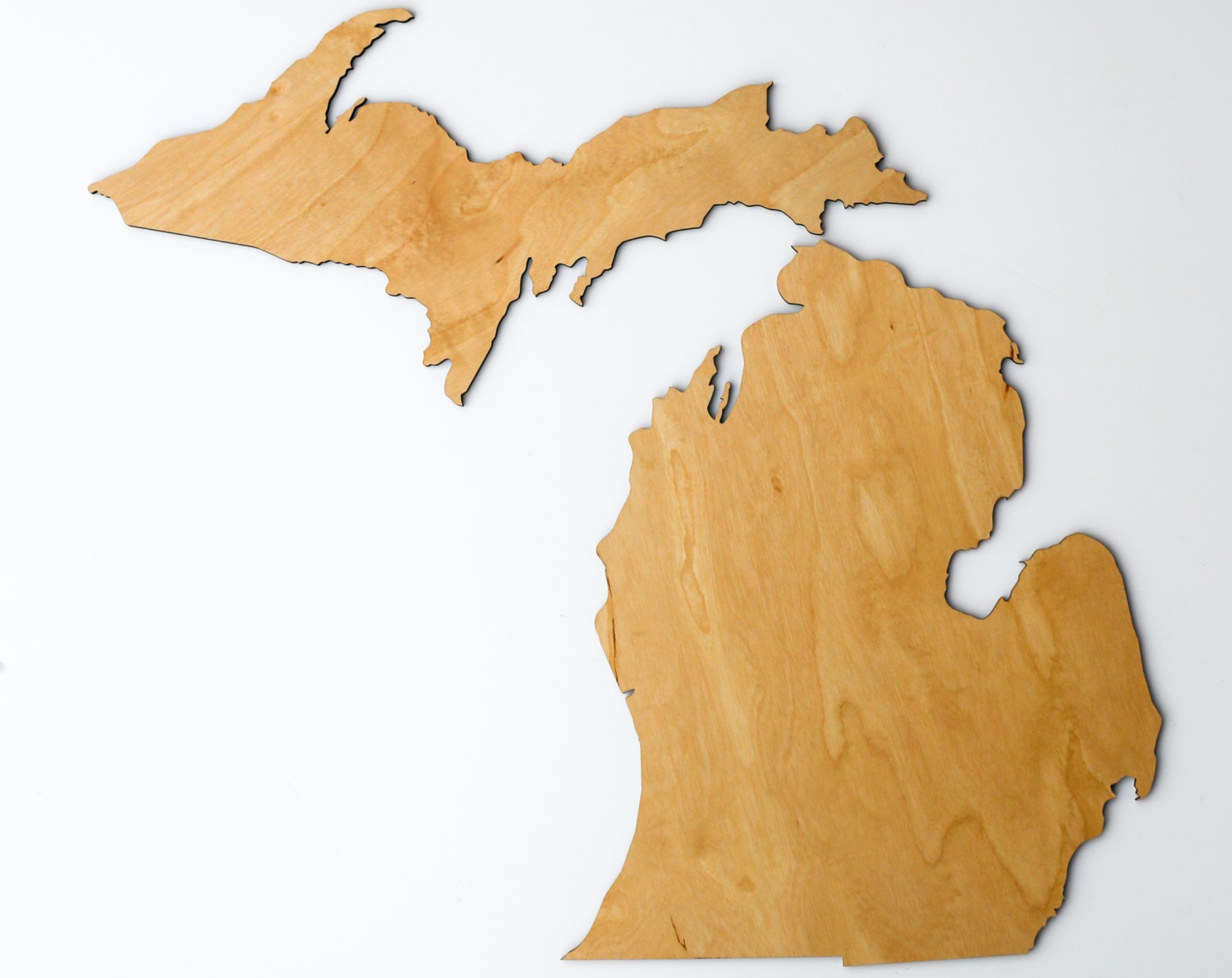 State Cutout Wood State Outline Wooden State Sign All 50 States State ...