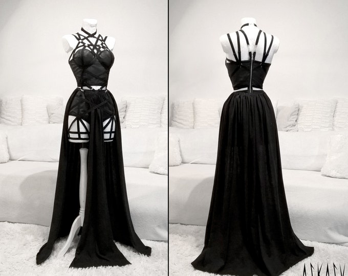 Cyber Occult Harness Dress - Etsy