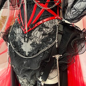 Vampire Blood Set bodysuit With Corset and Skirt - Etsy