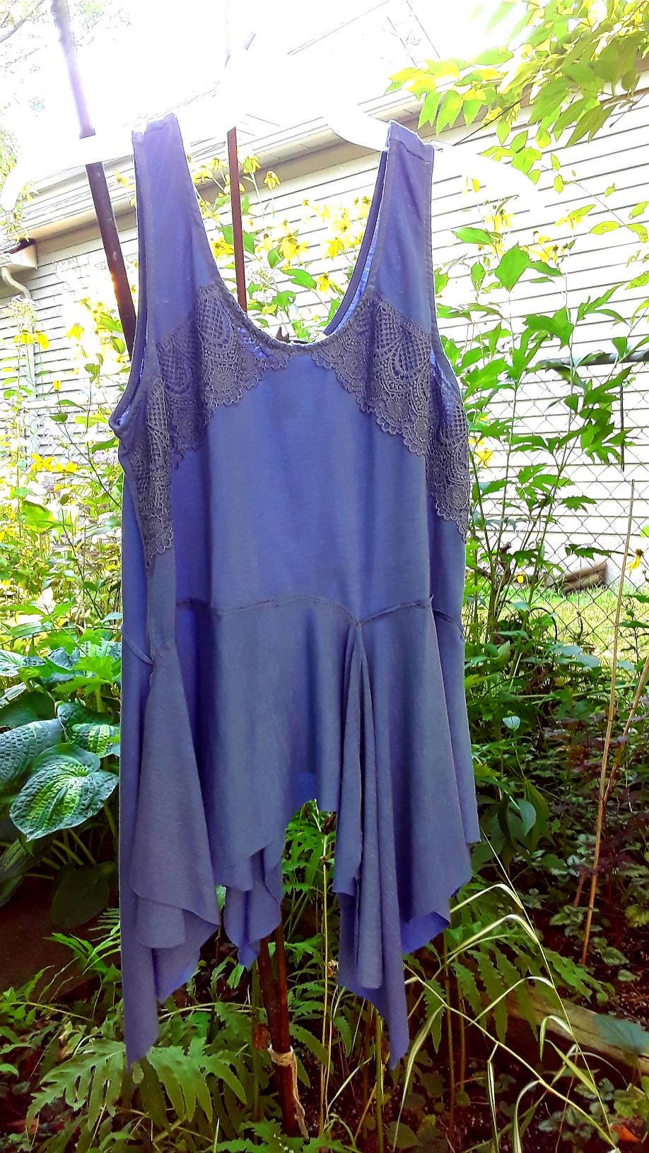 Upcycled Tank Top , Boho, Lace Tank, - Etsy