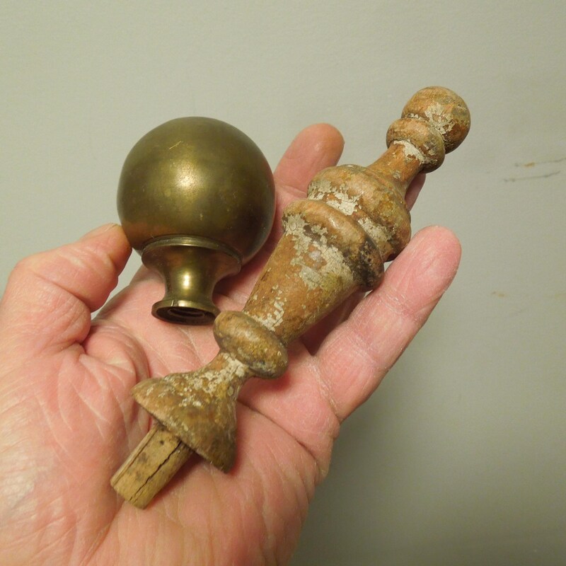 Wooden Finials - Etsy