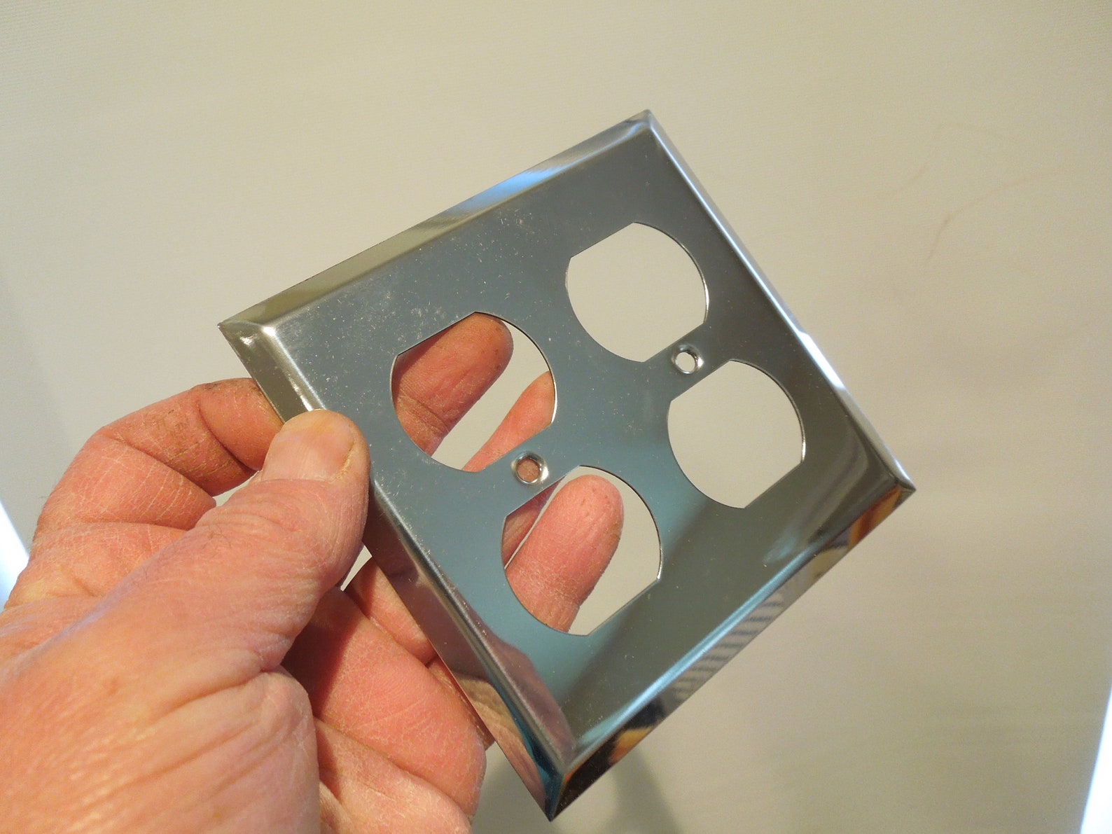 1970's Chrome Switch Plates New Old Stock Hardware FREE | Etsy