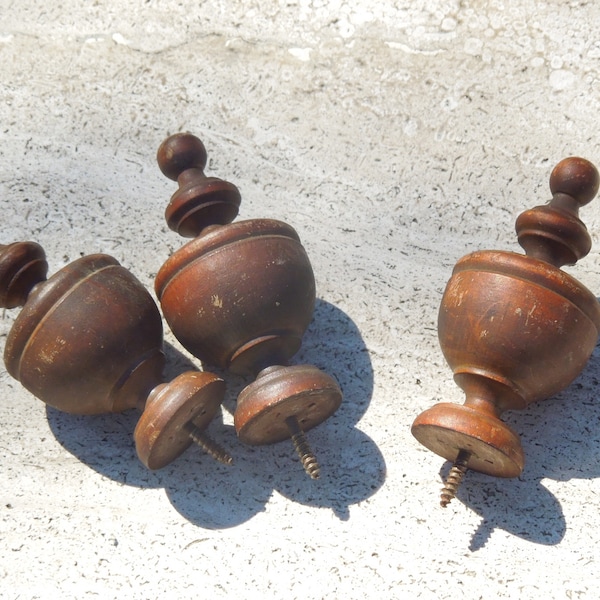 Wood Clock Finials - Etsy