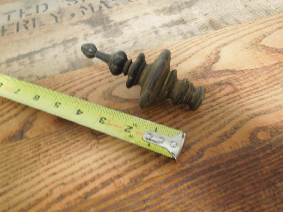 Antique Cast Iron Ornate Finial, Large Lamp Finial, FREE SHIPPING - Etsy