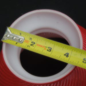 Rare Ruby Red Swirl Ribbed Student Lampshade, Period Red Lighting, Milk ...