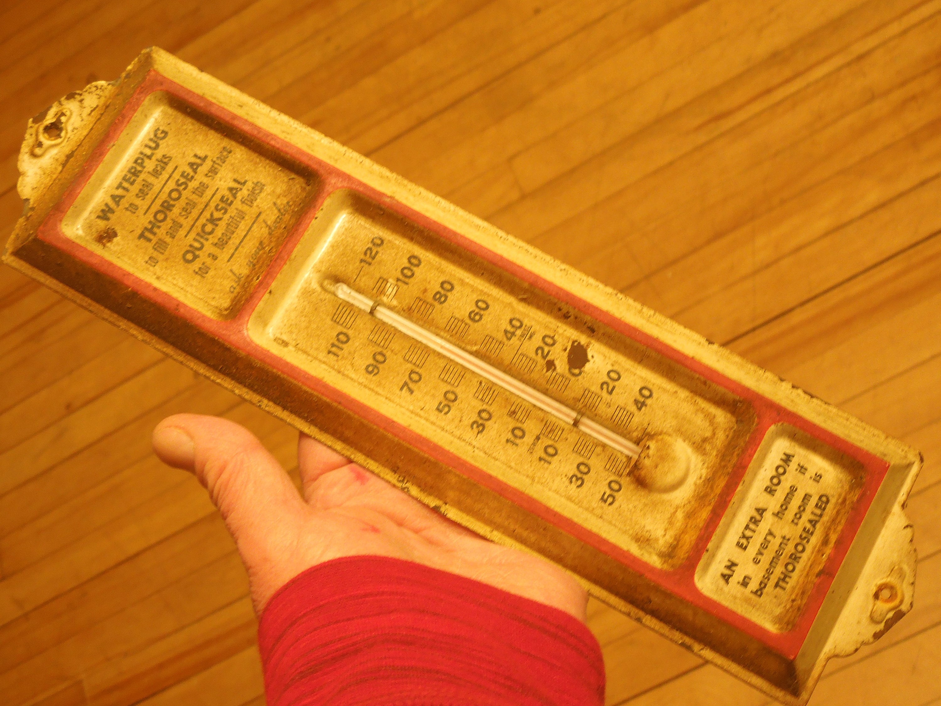 Vintage Advertising Thermometer Mid Century Vintage | Etsy