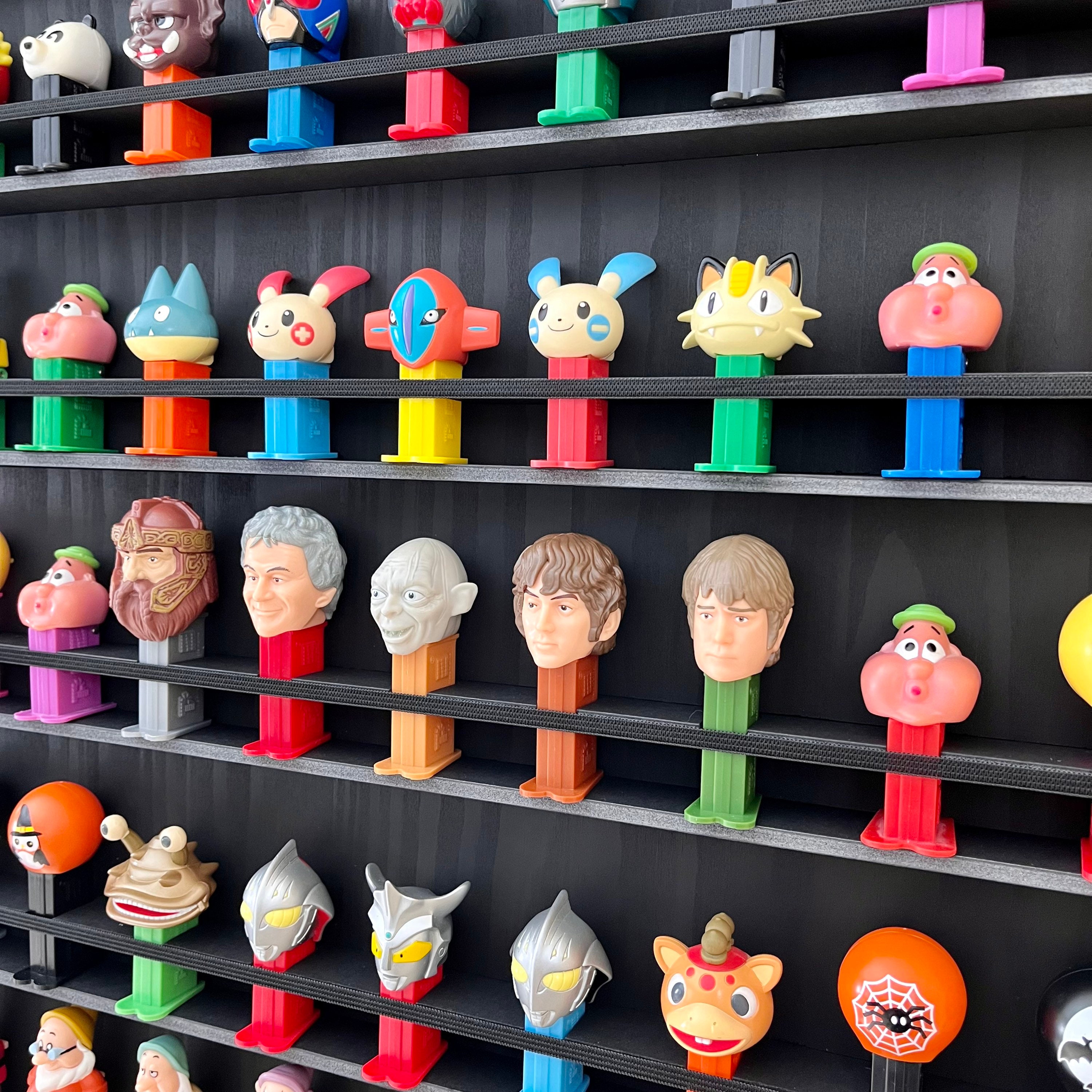 66 Wall Mini PEZ Dispenser Display Holds 66 Mini PEZ - Etsy