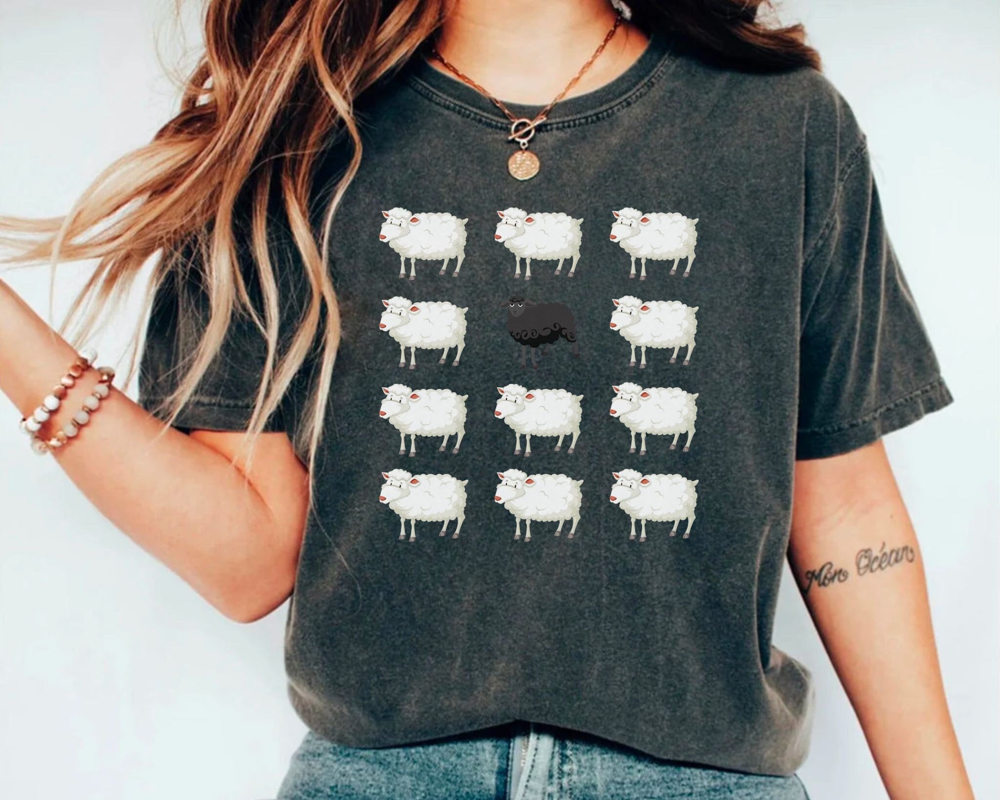 Black Sheep White Sheep Shirt, Funny Mom Shirt, Black Sheep Shirt ...