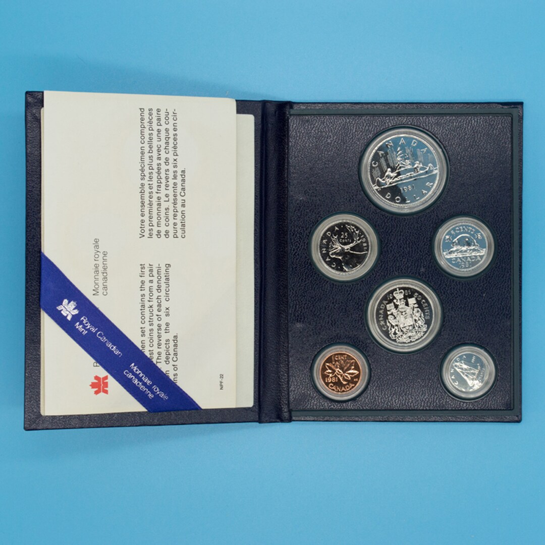 1981 Royal Canadian Mint Set - Etsy