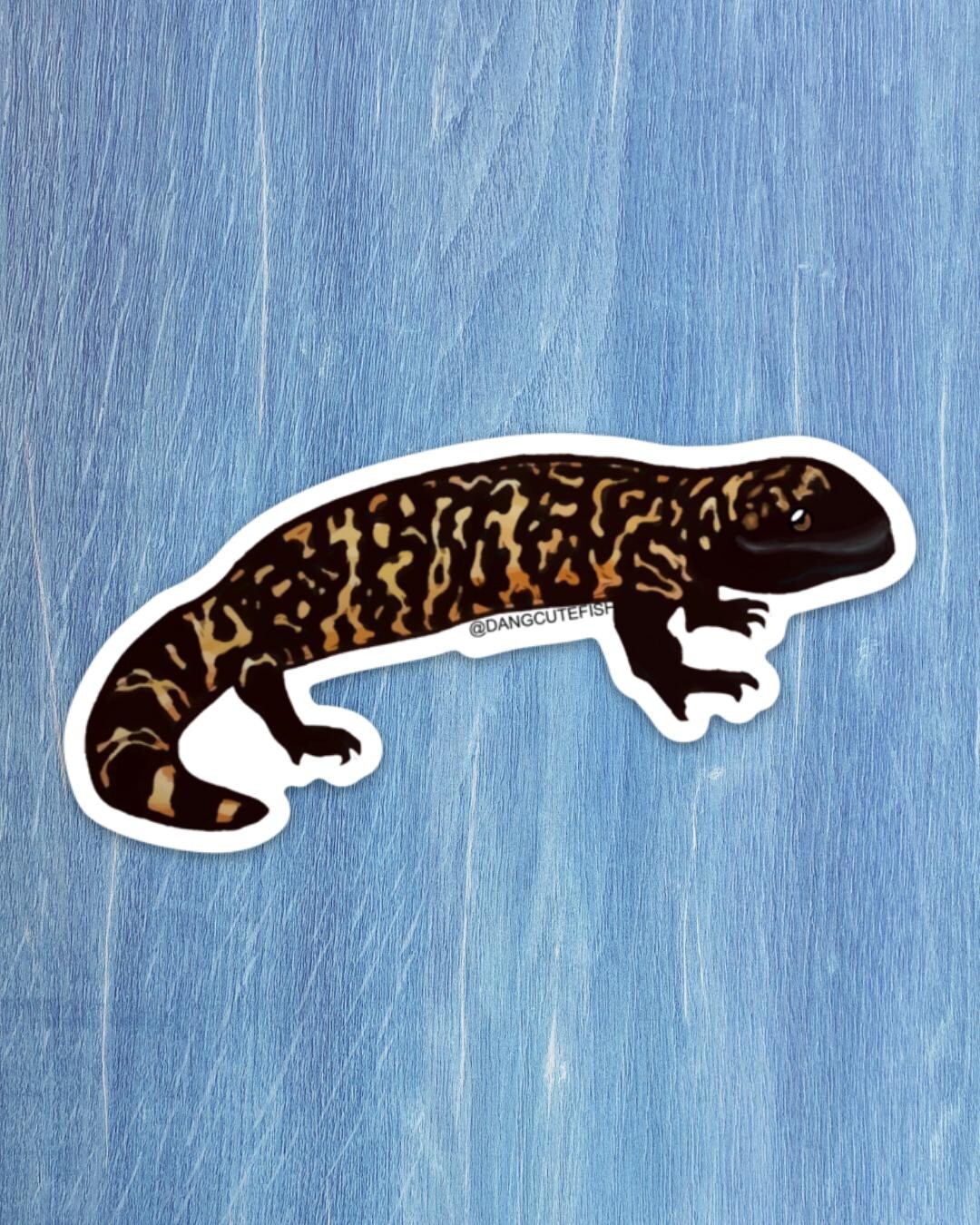 Gila Monster Sticker, Gift, Aquarist, Herpetologist, Turtle, Reptile ...
