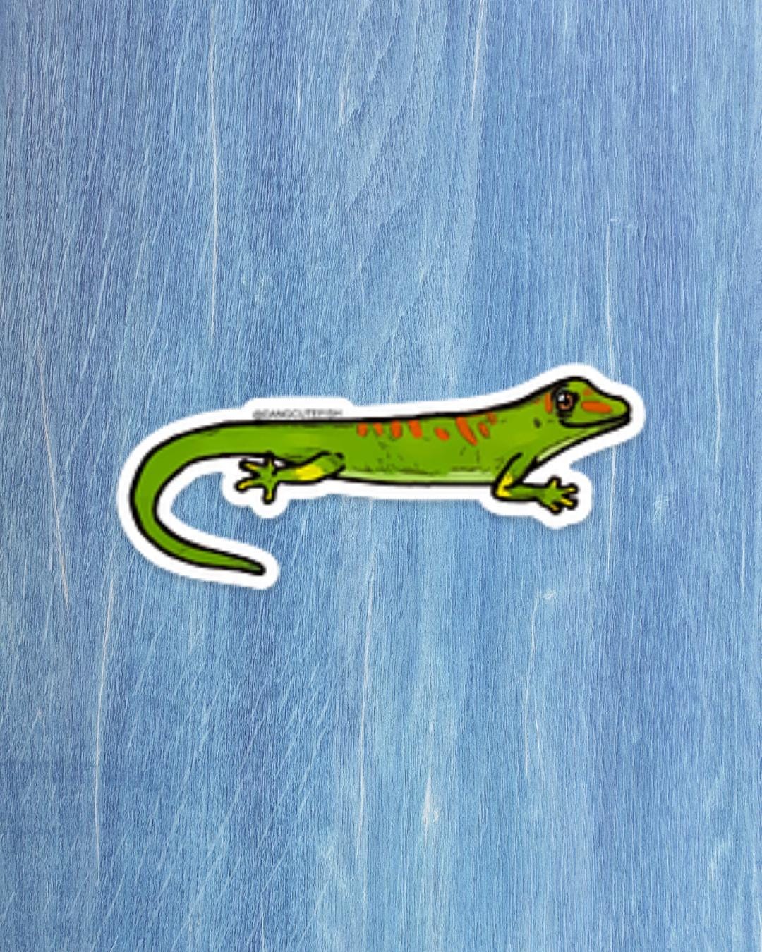 Day Gecko Sticker, Gift, Aquarist, Herpetologist, Turtle, Reptile ...