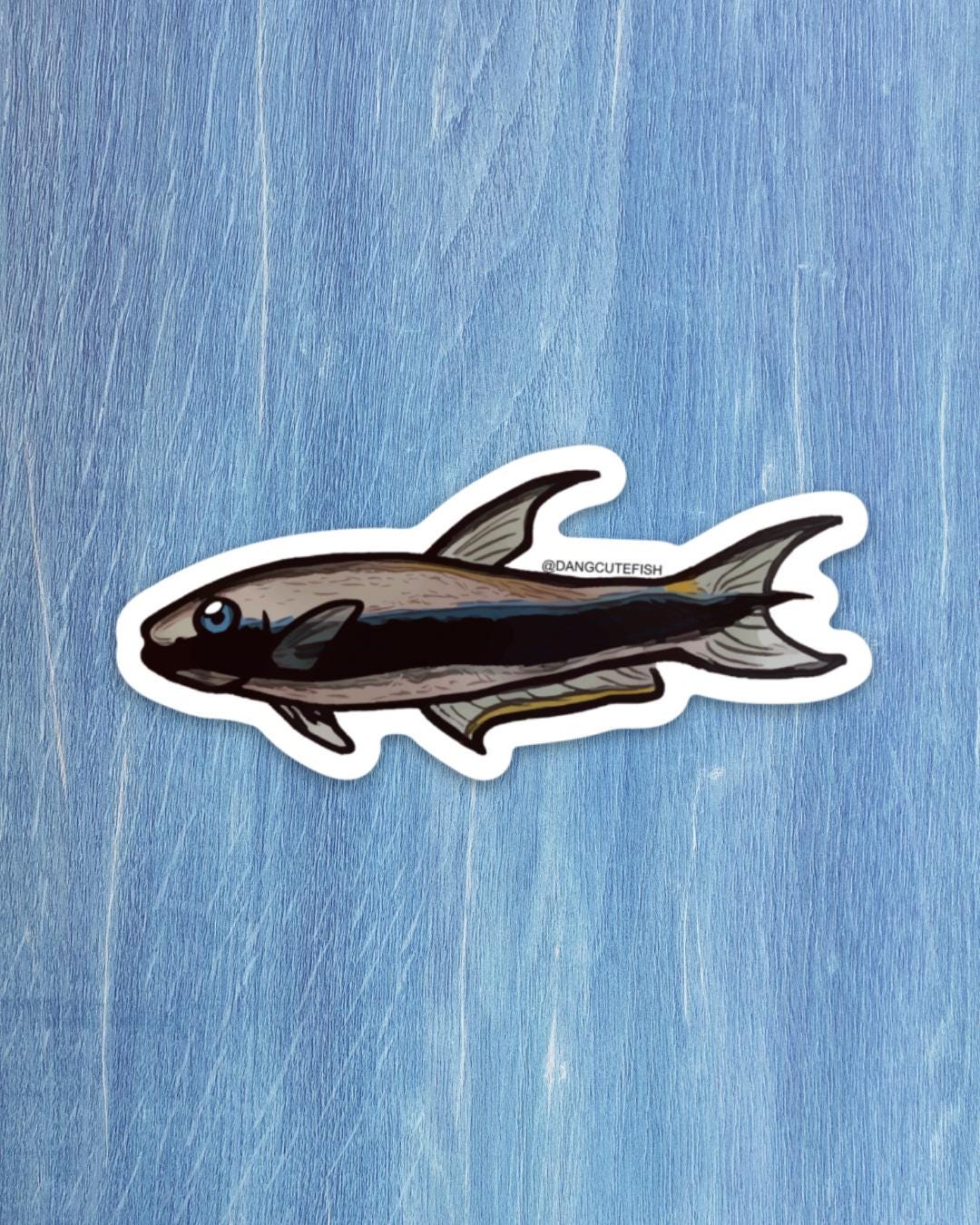 Emperor Tetra Sticker, Tropical Fish, Freshwater Fish Sticker, Planted ...