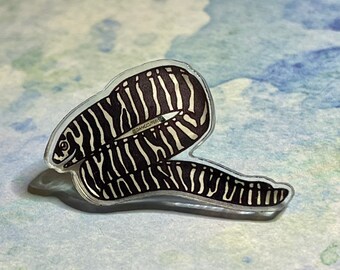 Eel Temporary Tattoo Sticker set of 2 - Etsy