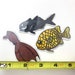 Deep Sea Creature Magnet Set (3) - Vampire Squid, Pinecone Fish ...