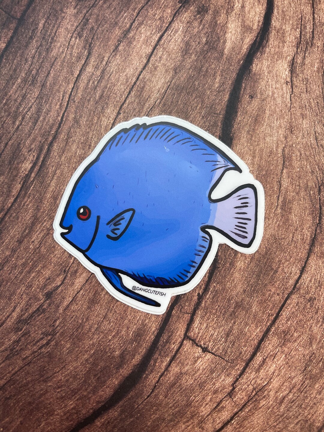 Discus Sticker, Cichlid, Fish Sticker, Freshwater, Planted Aquarium ...