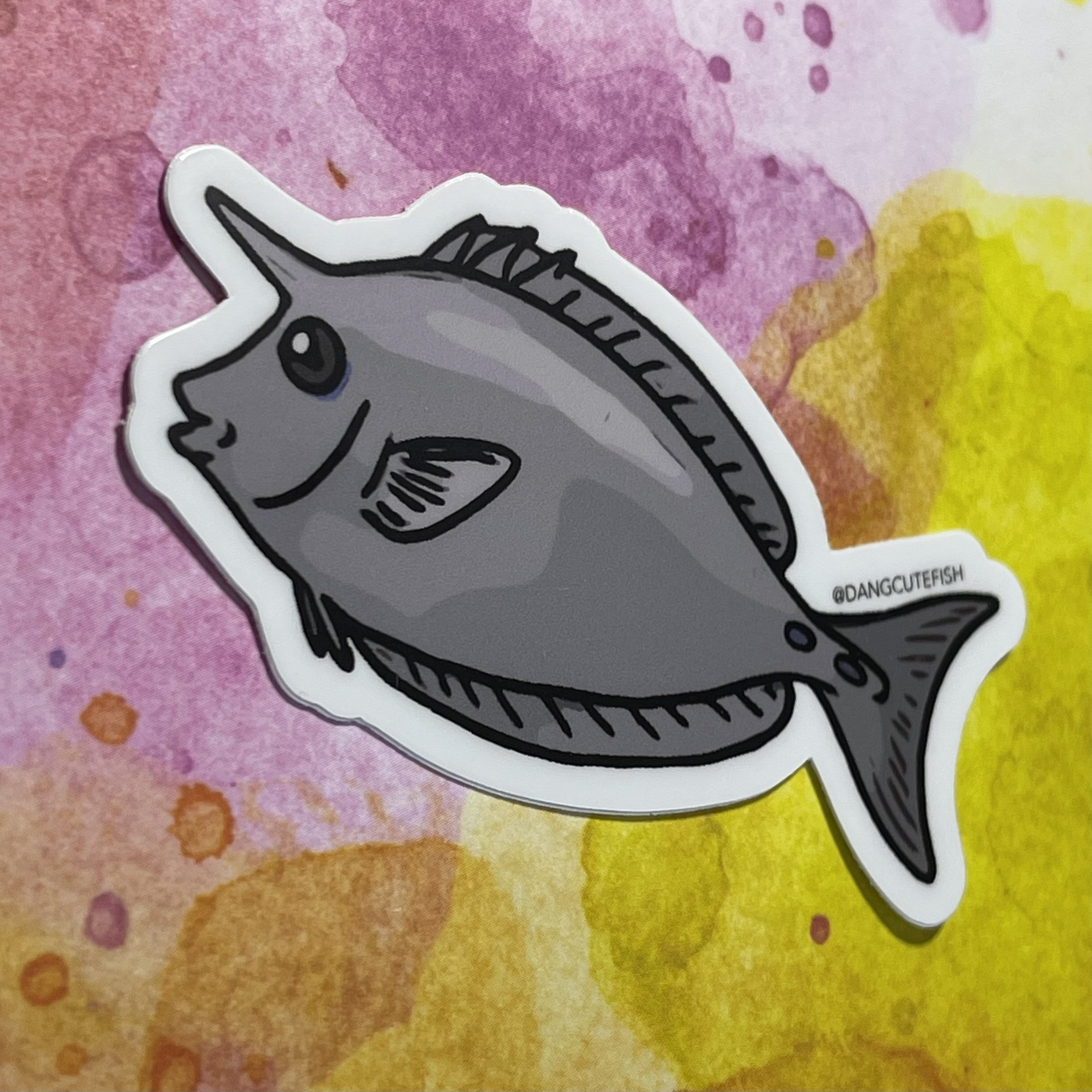 Matte coated vinyl stickers 1 Unicorn Tang sticker | Etsy