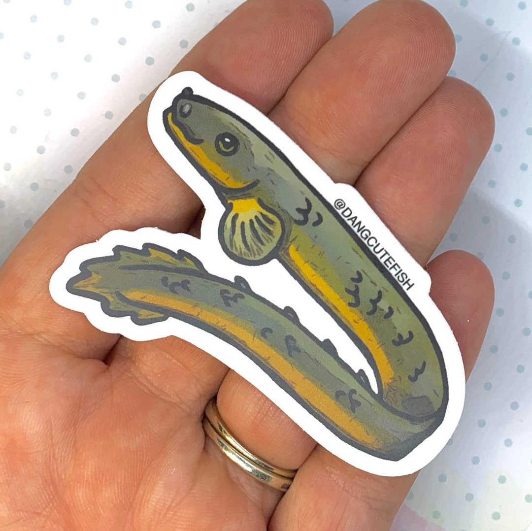 Matte Coated Vinyl Sticker - Ropefish - Etsy