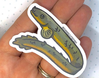 Matte Coated Vinyl Stickers 1 Snailfish Sticker Mariana - Etsy