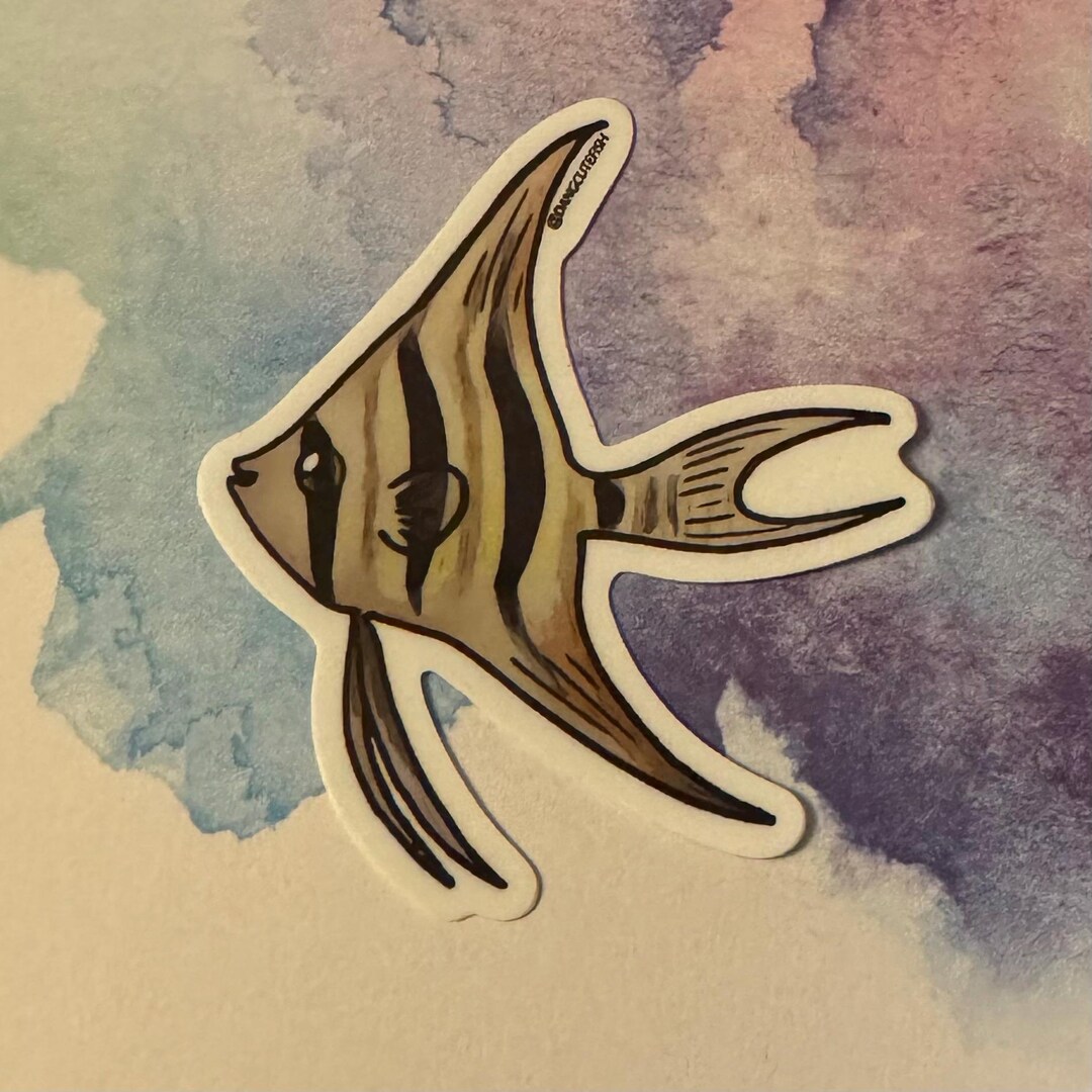 Altum Angelfish Sticker, Freshwater Angelfish Sticker, Freshwater ...