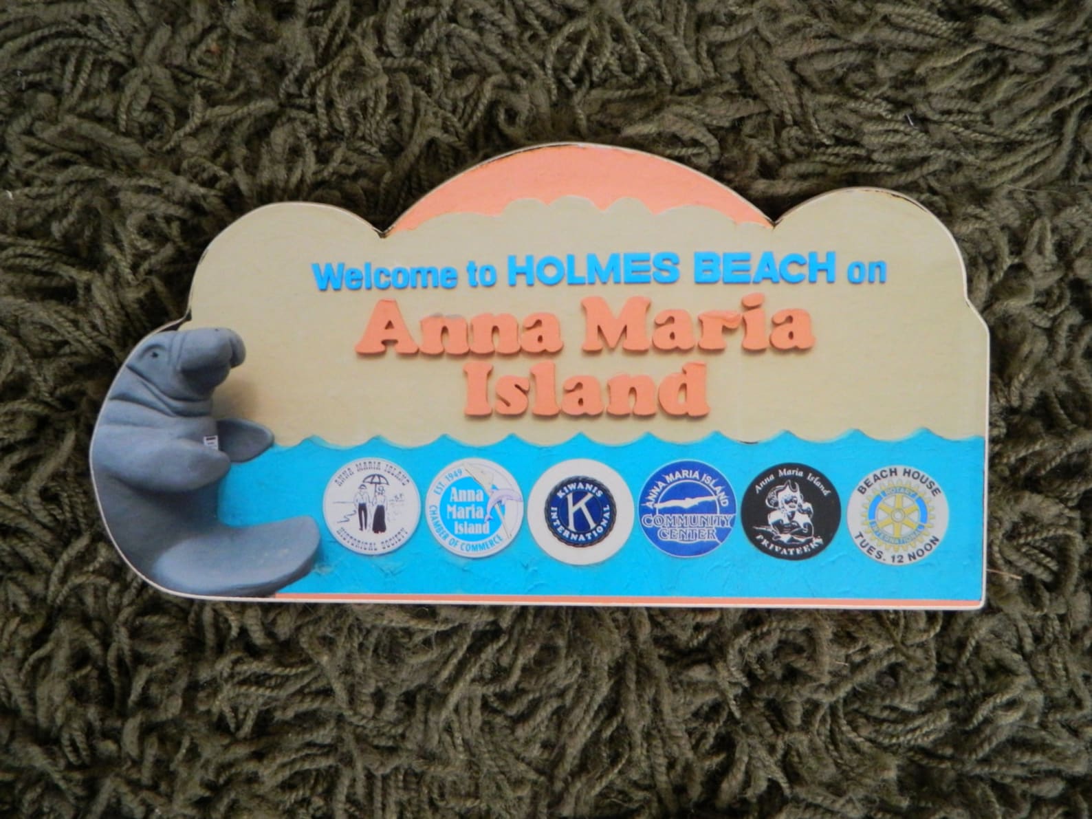 Anna Maria Island Sign - Photo on Wood - Etsy