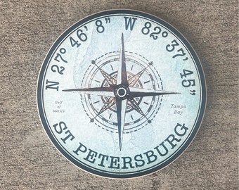 New St. Pete Pier Sign Photo on Wood - Etsy