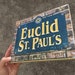 Euclid St. Paul's Sign Photo on Wood - Etsy