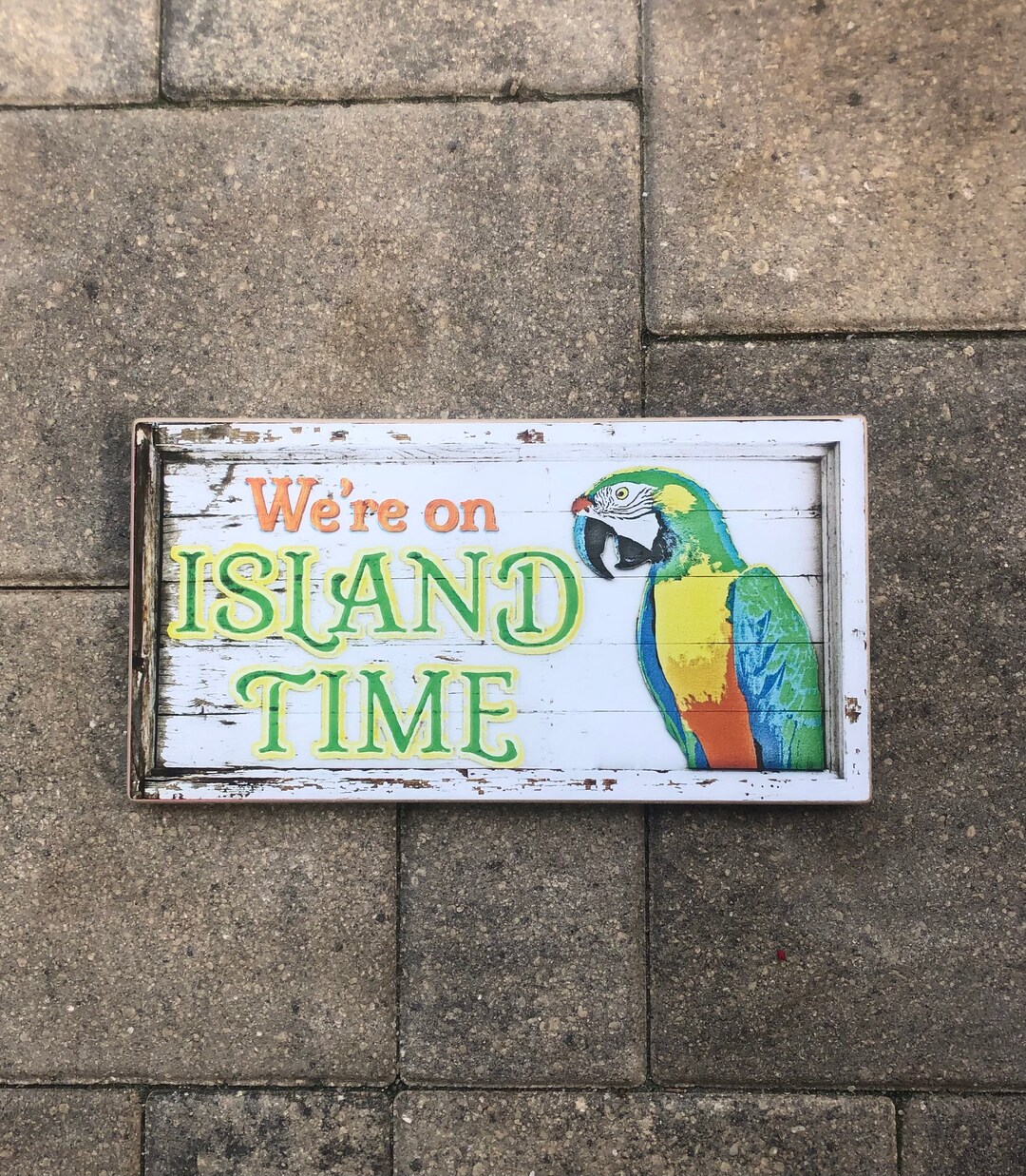 Island Time Sign Photo on Wood - Etsy