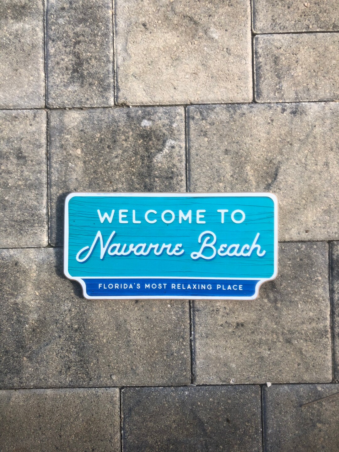 Navarre Beach Sign - Photo on Wood - Etsy