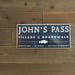 John's Pass Village Sign Photo on Wood - Etsy