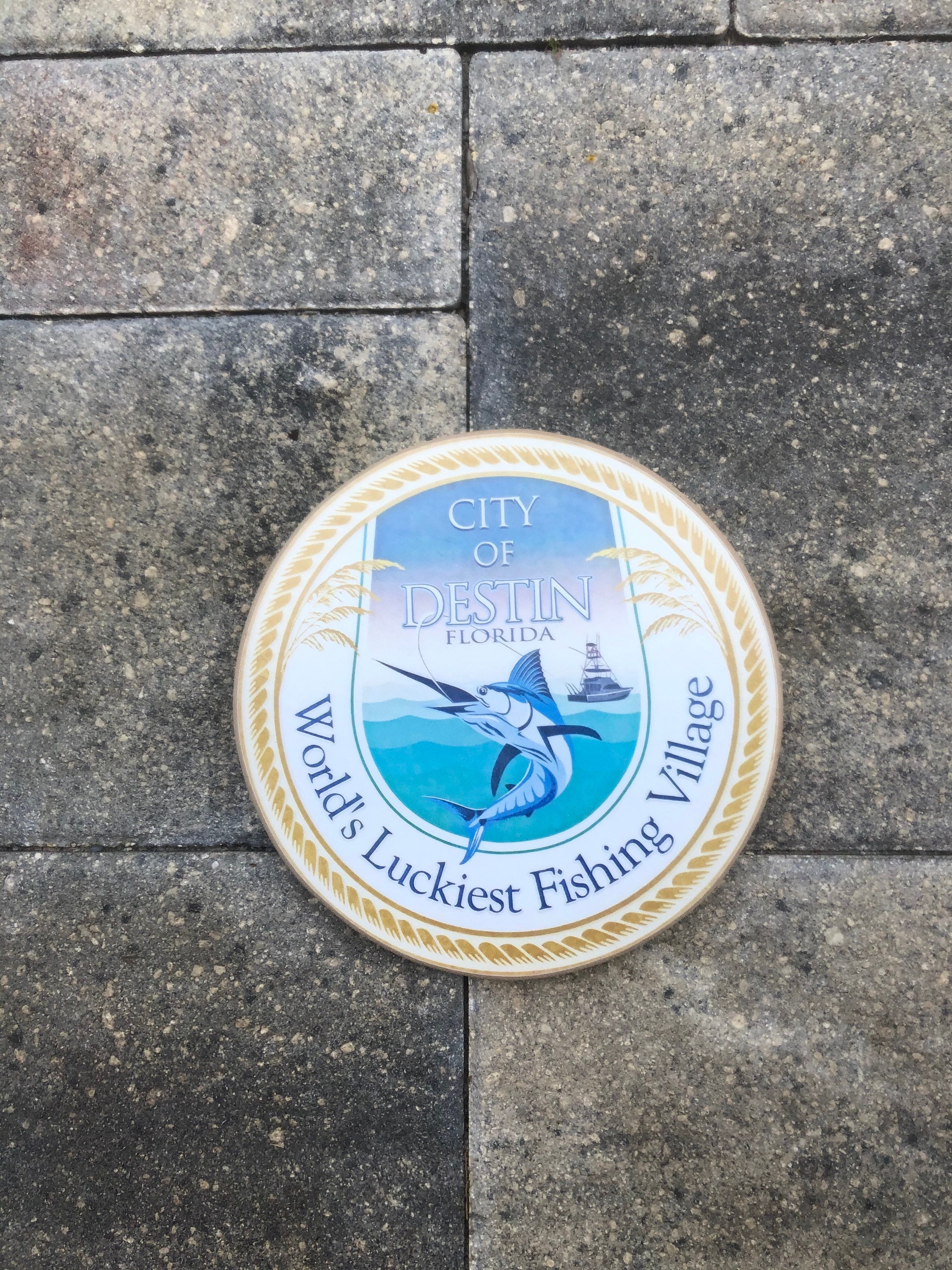 Destin Beach Sign Photo on Wood | Etsy