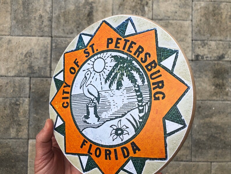 City of St. Petersburg Sign Photo on Wood - Etsy
