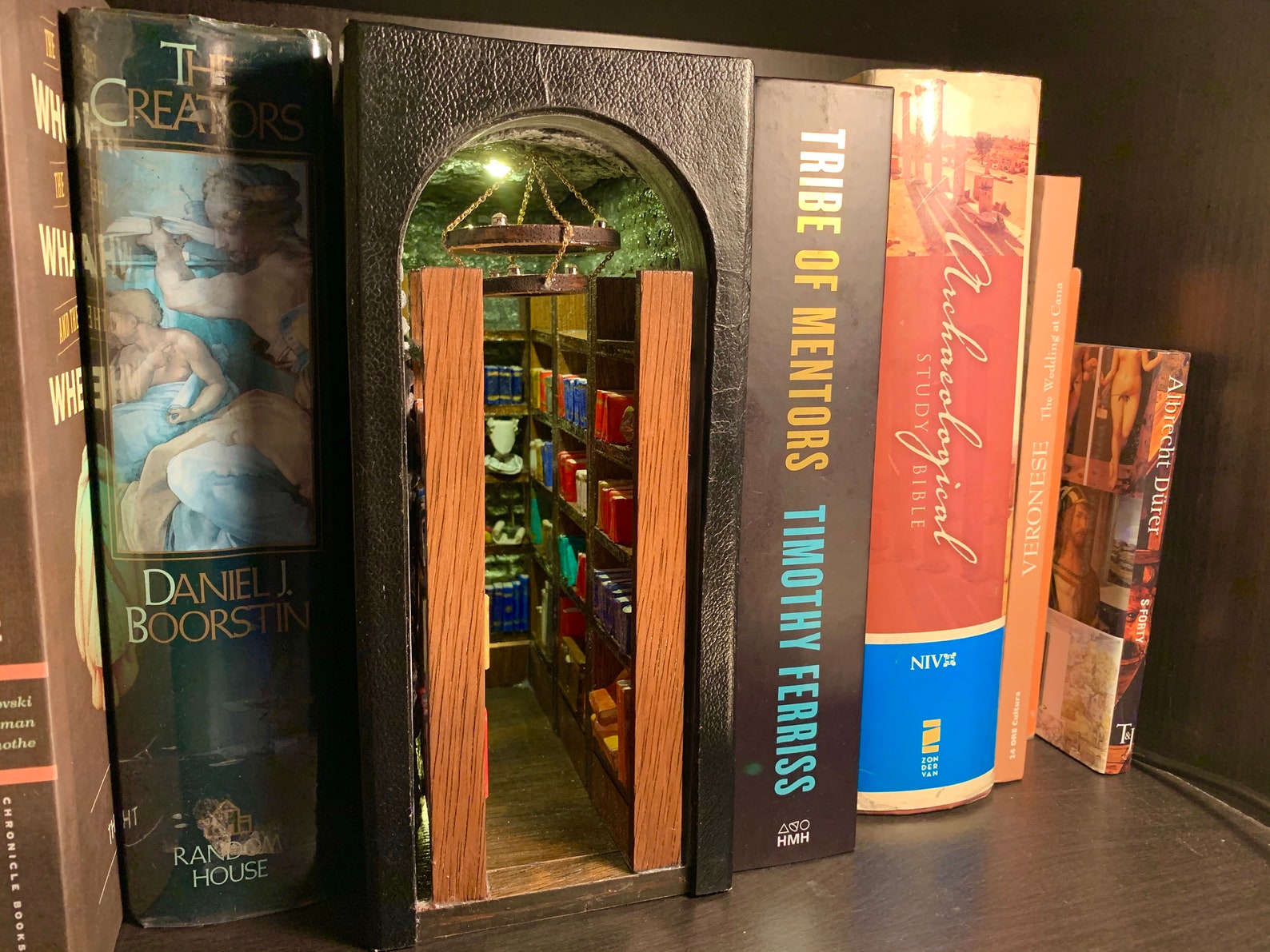 Book Nook- Library- Made to Order - Etsy