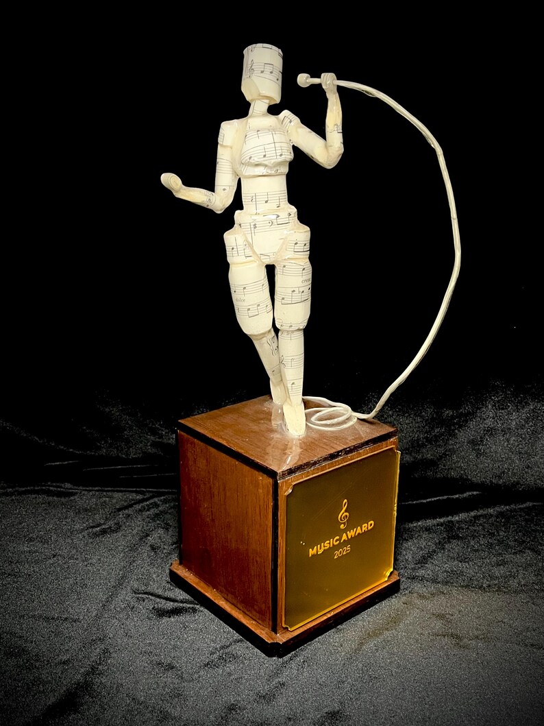 Singing Bee- Art Trophy- Made to Order (1pc Only) - Etsy