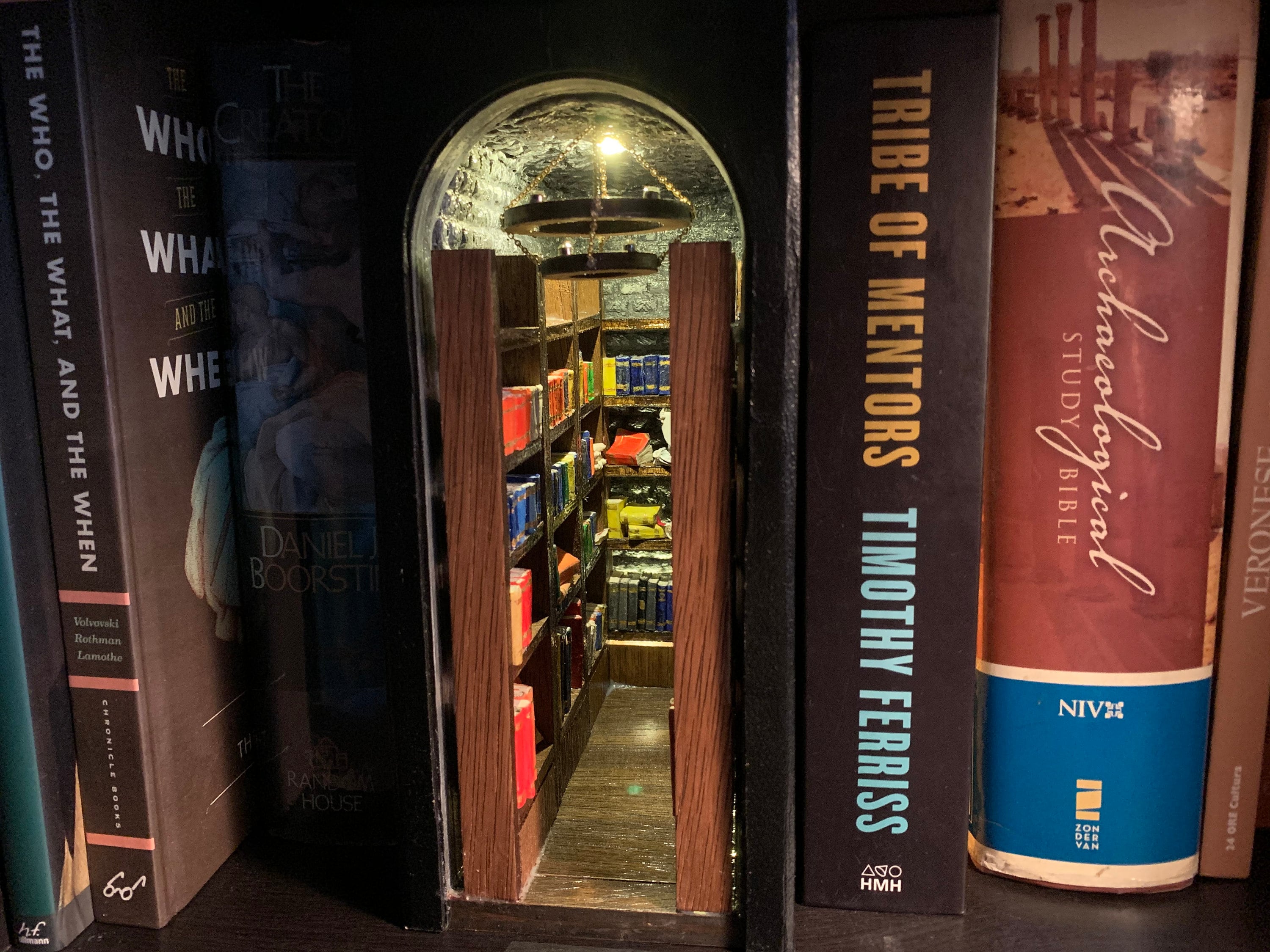 Book Nook- Library- Made to Order - Etsy