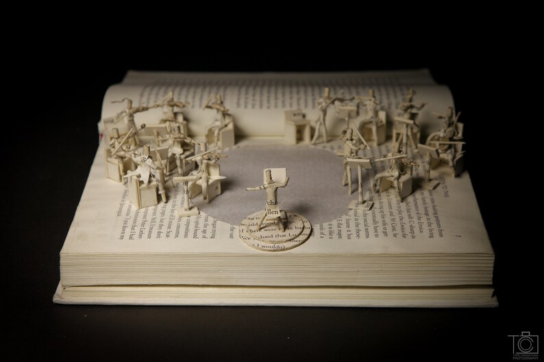 Listen to This- Book Art - Made to Order - Etsy