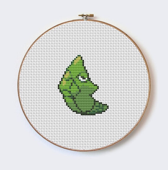Patterns Metapod Cross Stitch Pattern Pokemon Crochet Craft Supplies ...