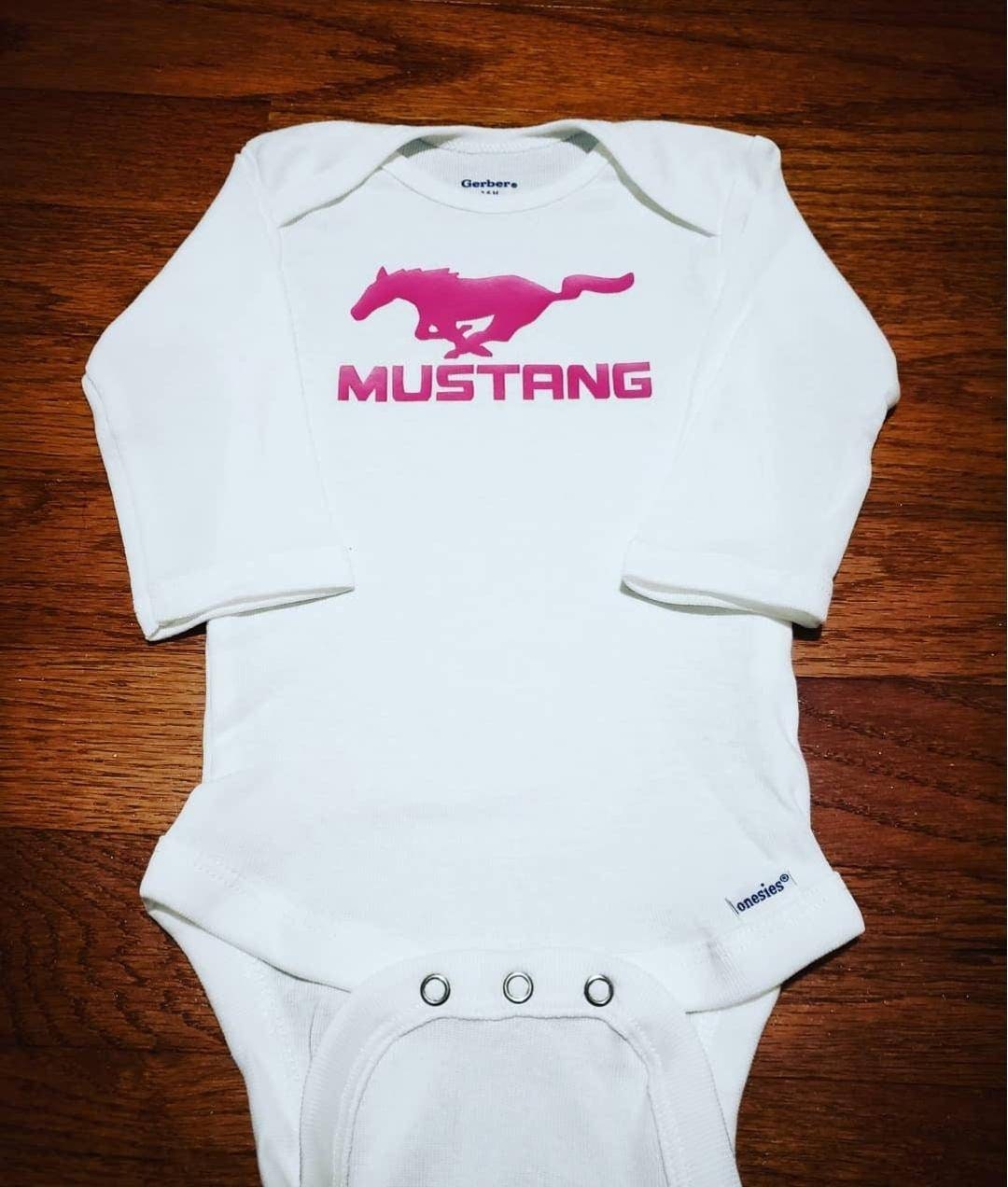 Ford Mustang Baby Onesie Shirt Outfit Gift Toddler - Etsy