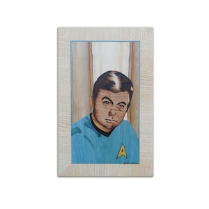 Star Trek Portrait From Photo Wood Art - Etsy