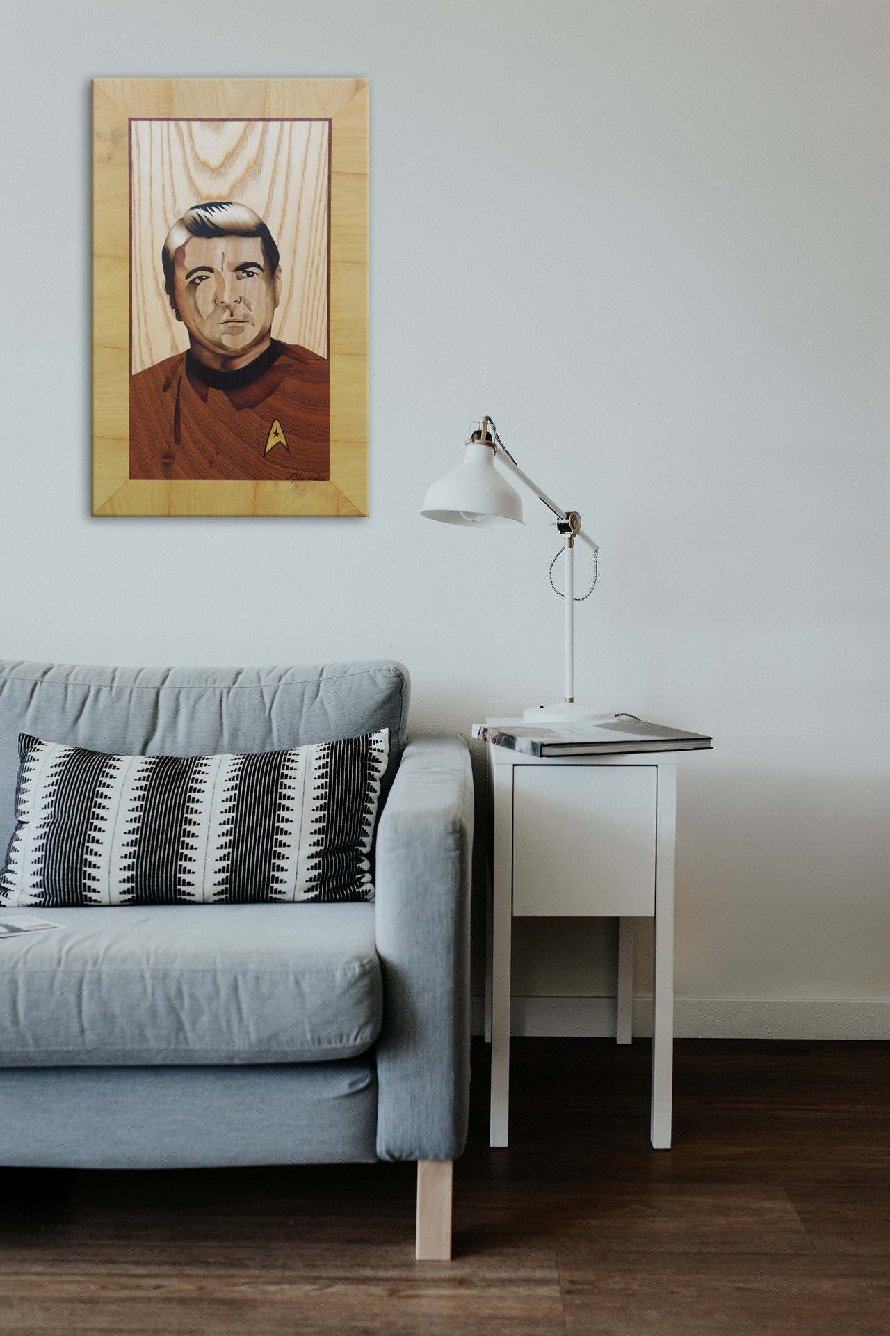 Star Trek Portrait From Photo Wood Art - Etsy
