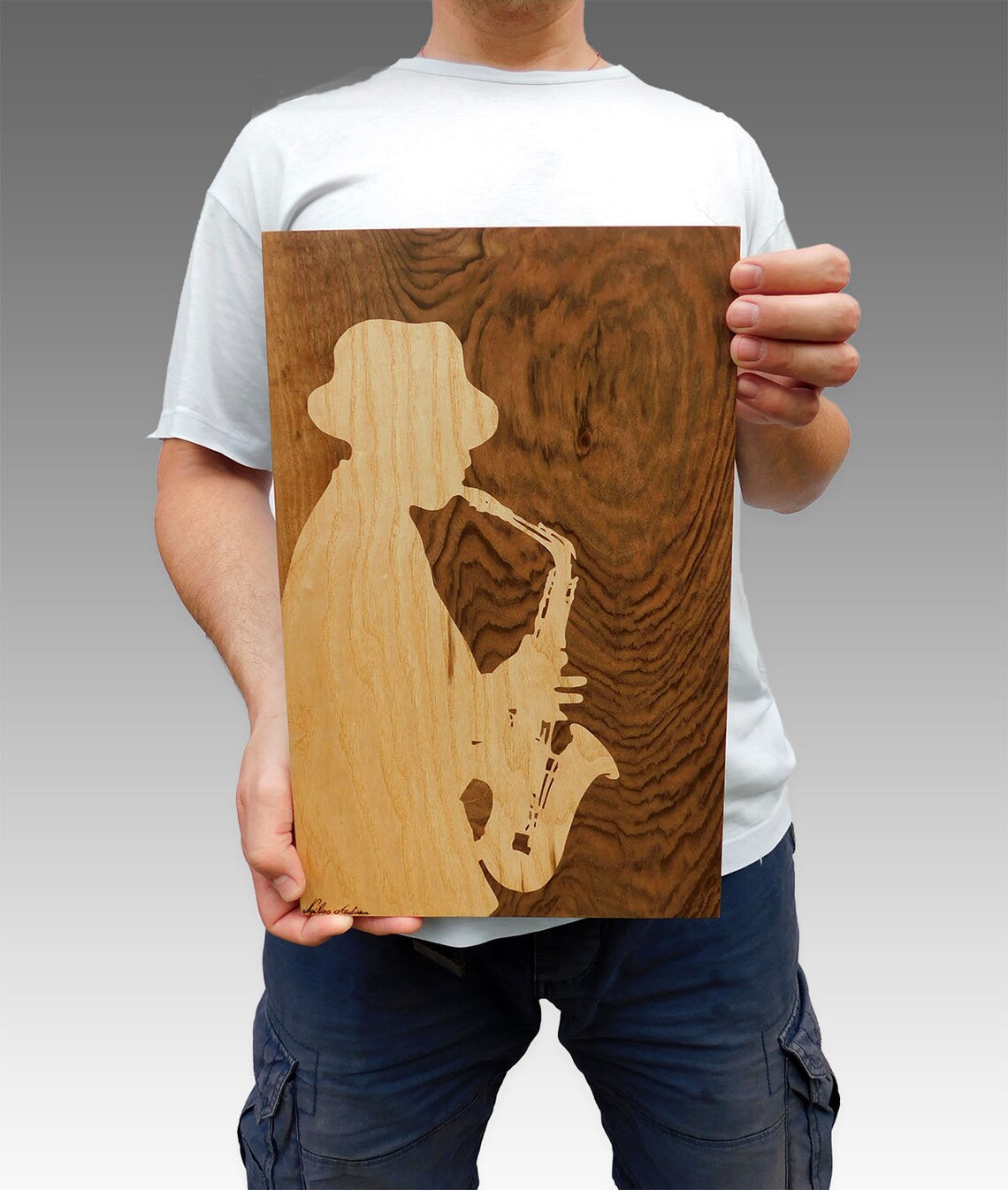 Original Wood Marquetry Portrait Art - Etsy