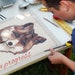 Custom Fox Portrait From Wood Marquetry - Etsy